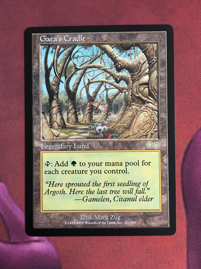 Gaea’s Cradle Urza’s Saga mtg proxy magic the gathering proxies cards ...