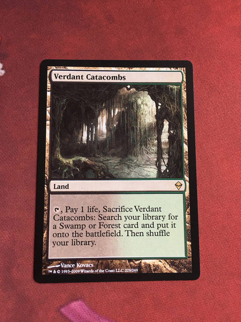 Verdant Catacombs Zendikar mtg proxy magic the gathering proxies cards ...