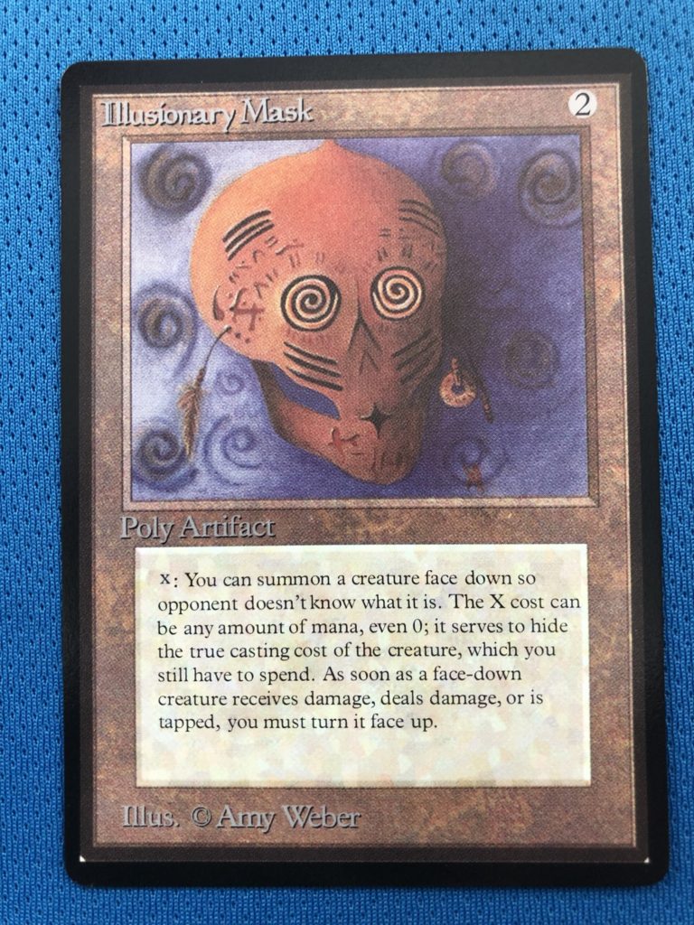 Illusionary Mask Limited Edition mtg proxy magic the gathering proxies ...