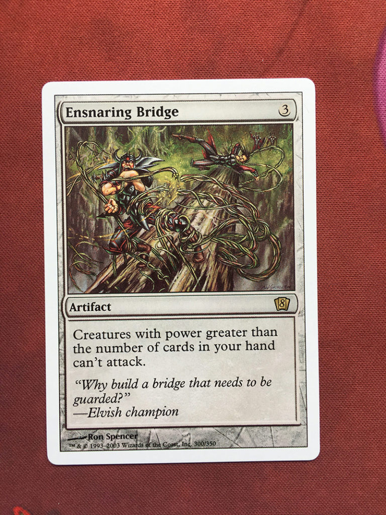 Ensnaring Bridge mtg proxy magic the gathering proxies cards gp fnm ...