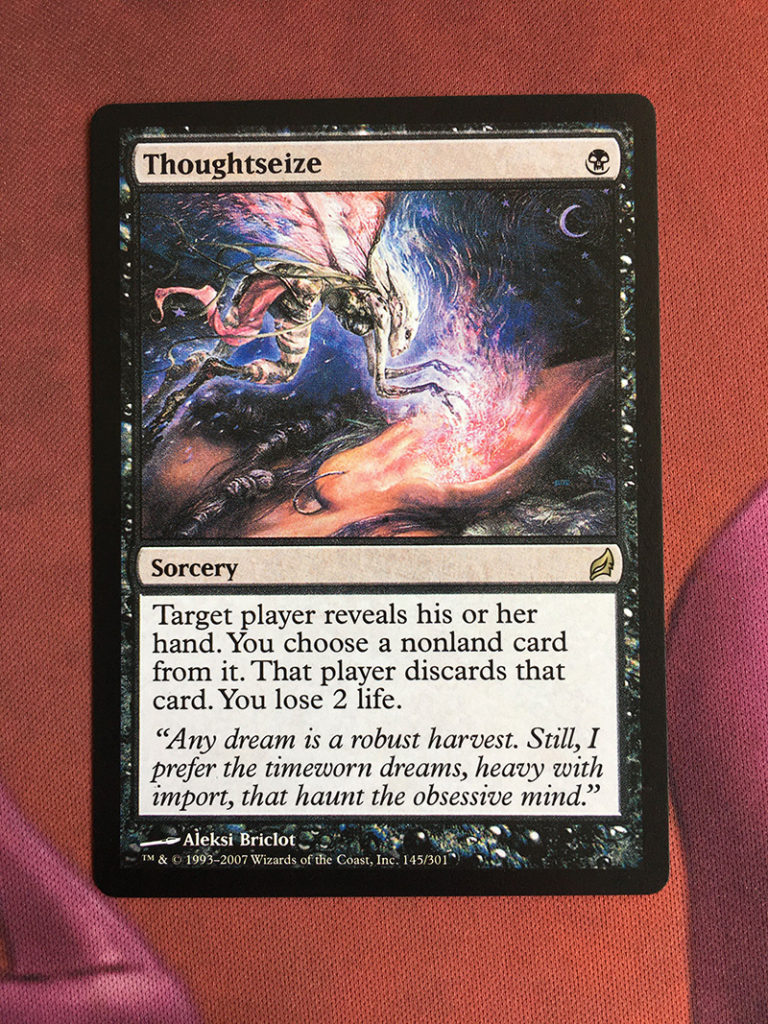 Thoughtseize mtg proxy magic the gathering proxies cards gp fnm ...