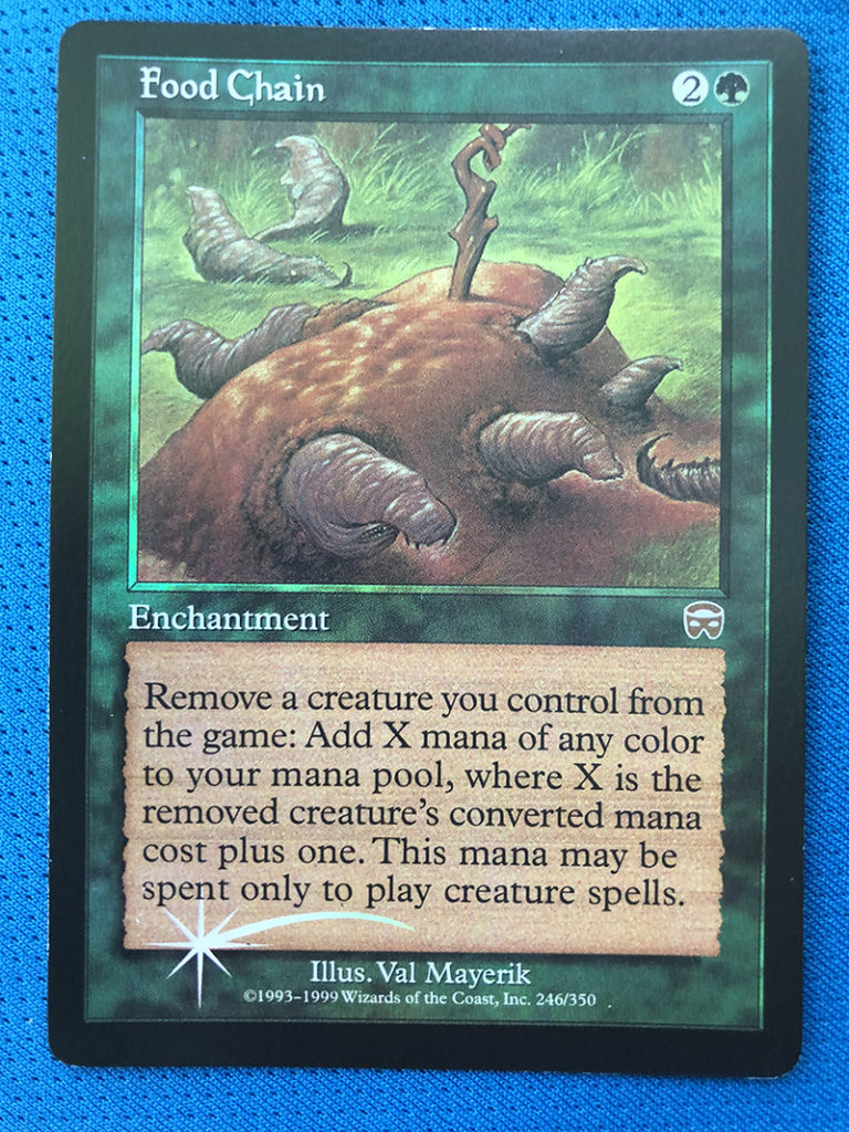 Food Chain Mercadian Masques mtg proxy magic the gathering proxies ...