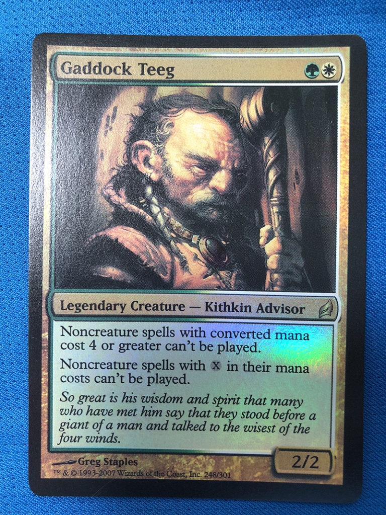 Gaddock Teeg Lorwyn mtg proxy magic the gathering proxies cards gp fnm ...