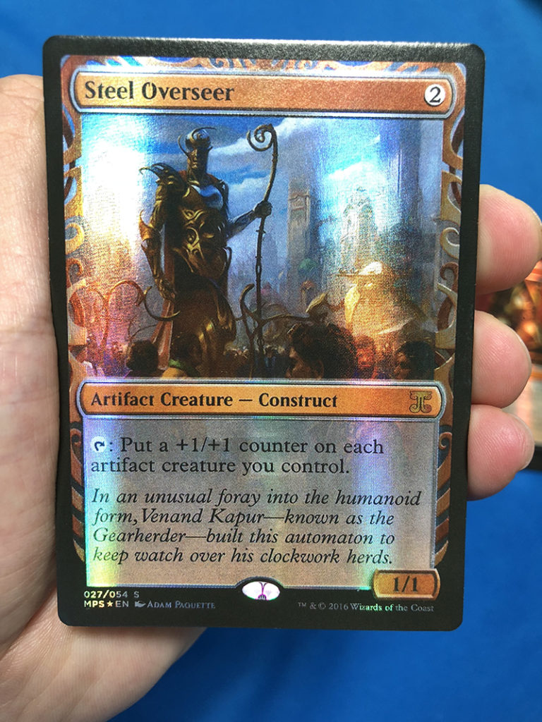 Steel Overseer Kaladesh Inventions mtg proxy magic the gathering ...