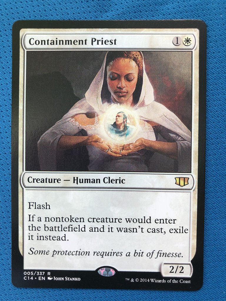 Containment Priest C14 mtg proxy magic the gathering proxies cards gp ...