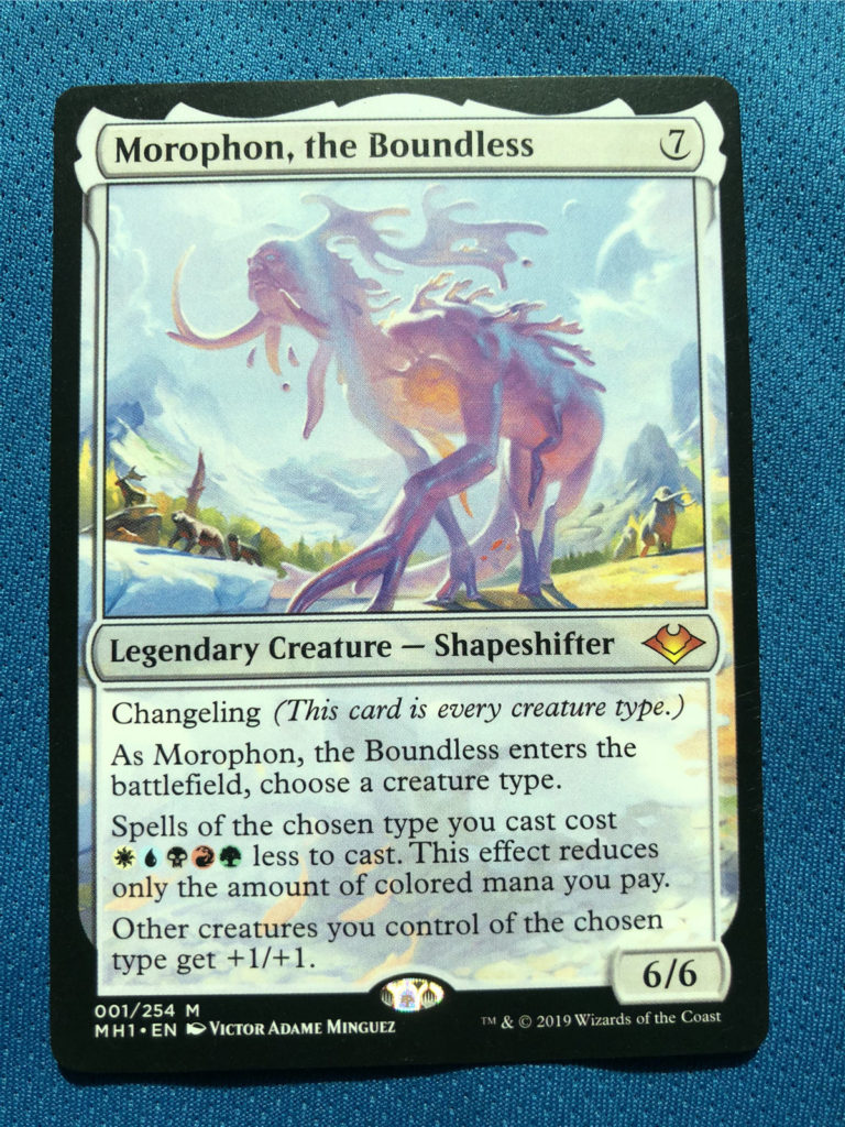 Morophon, the Boundless MH1 mtg proxy magic the gathering proxies cards ...