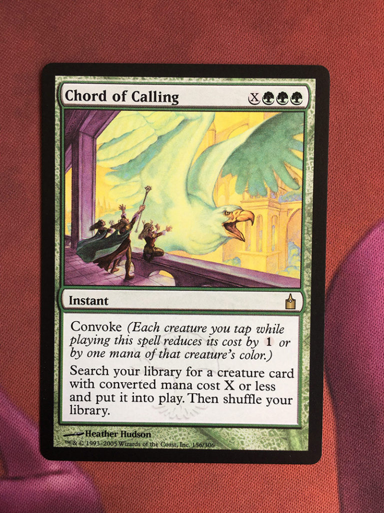 Chord of Calling Ravnica: City of Guilds mtg proxy magic the gathering ...