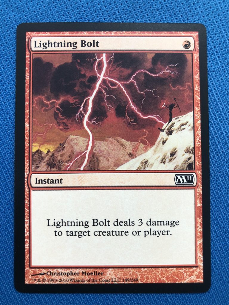 Lightning Bolt mtg proxy magic the gathering proxies cards gp fnm ...