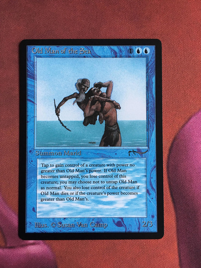 Old Man of the Sea AN (Arabian Nights) ARN mtg proxy magic the ...
