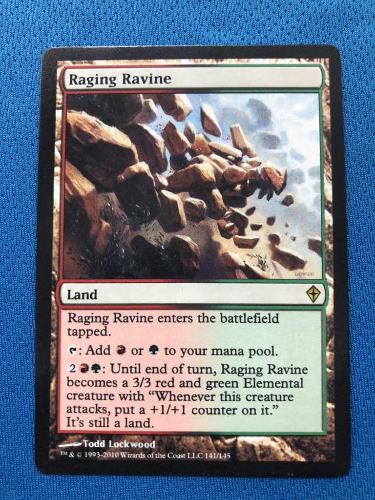 Raging Ravine Worldwake (WWW) WWK mtg proxy magic the gathering proxies ...