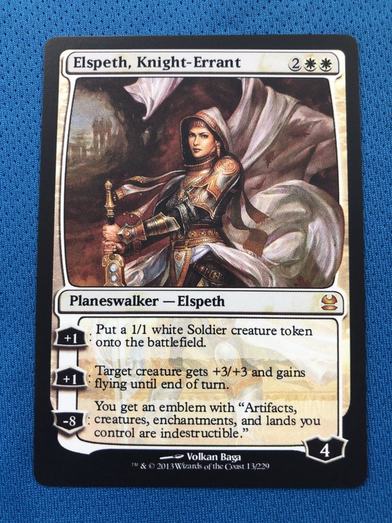 Elspeth, Knight-Errant Modern Masters mtg proxy magic the gathering ...