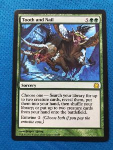Tooth and Nail Modern Master mtg proxy magic the gathering proxies ...