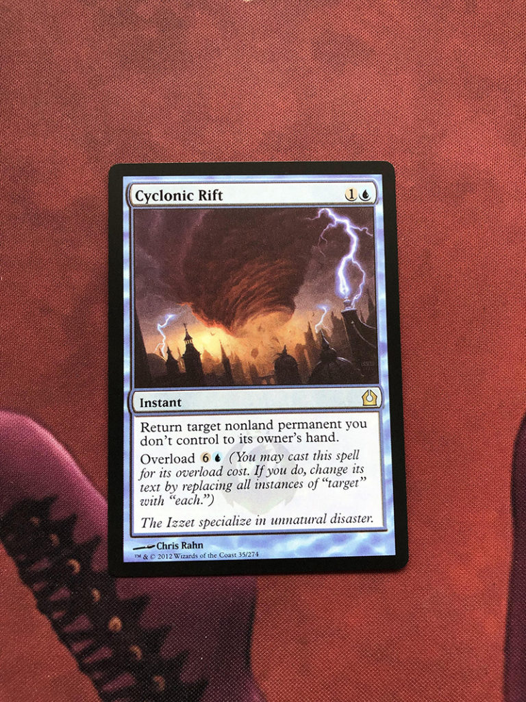 Cyclonic Rift RTR (Return to Ravnica) mtg proxy magic the gathering ...
