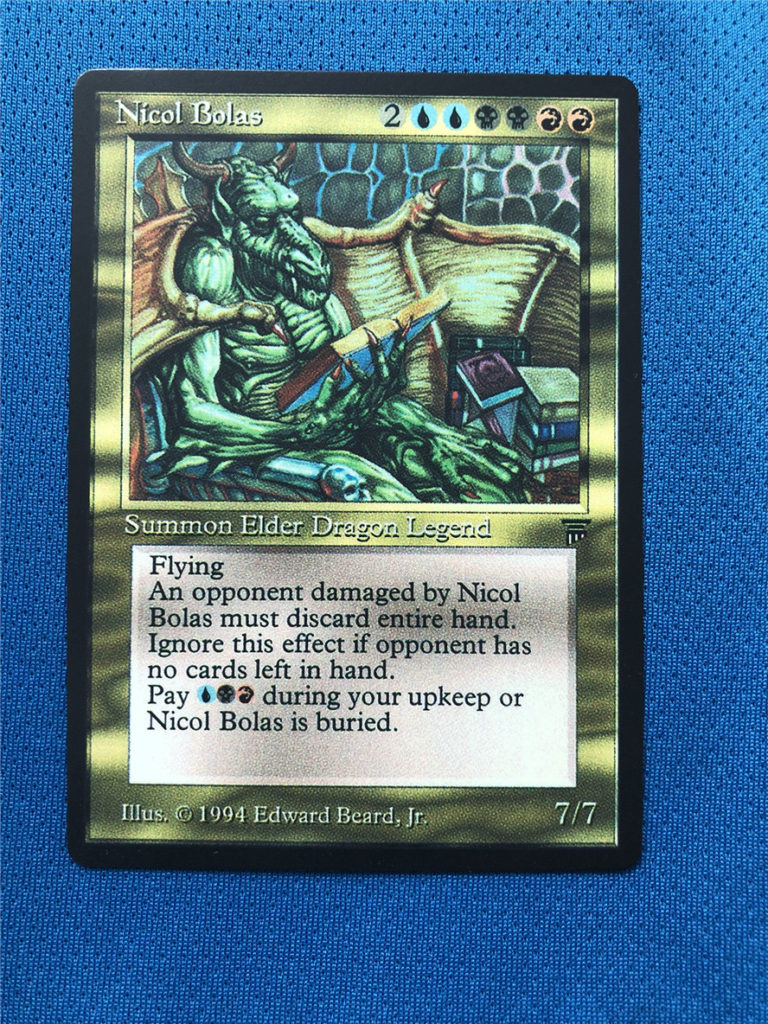 nicol bolas leg LG LGD Lengends legends mtg proxy MTG magic the ...