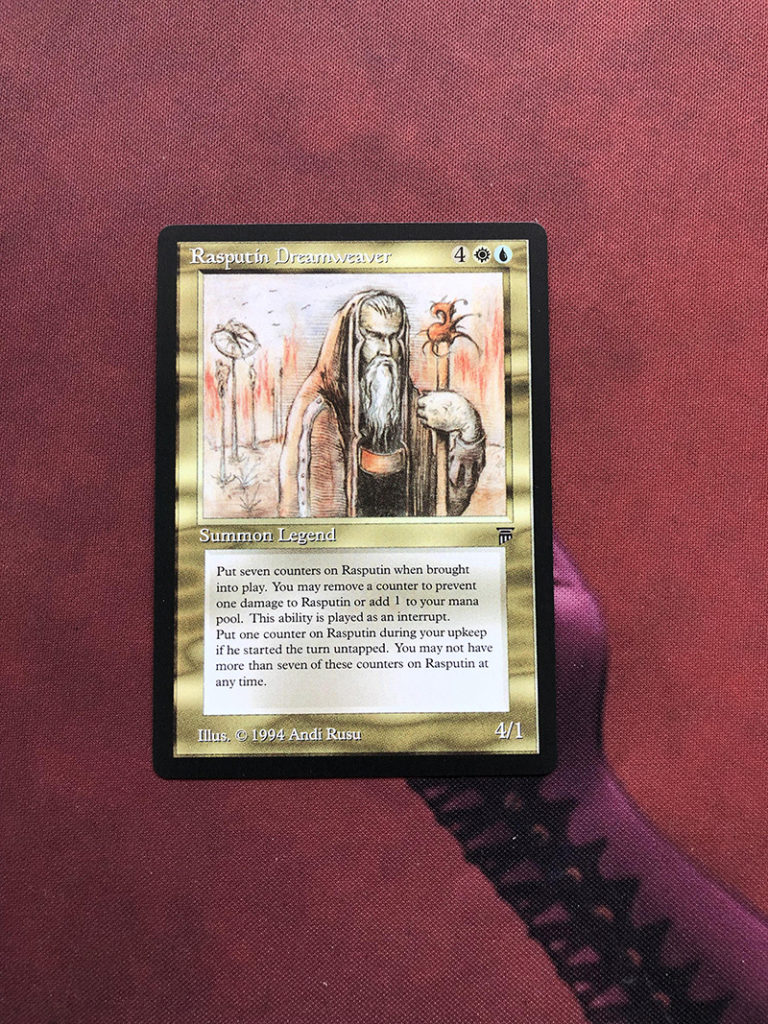 rasputin dreamweaver Legends mtg proxy magic the gathering proxies ...