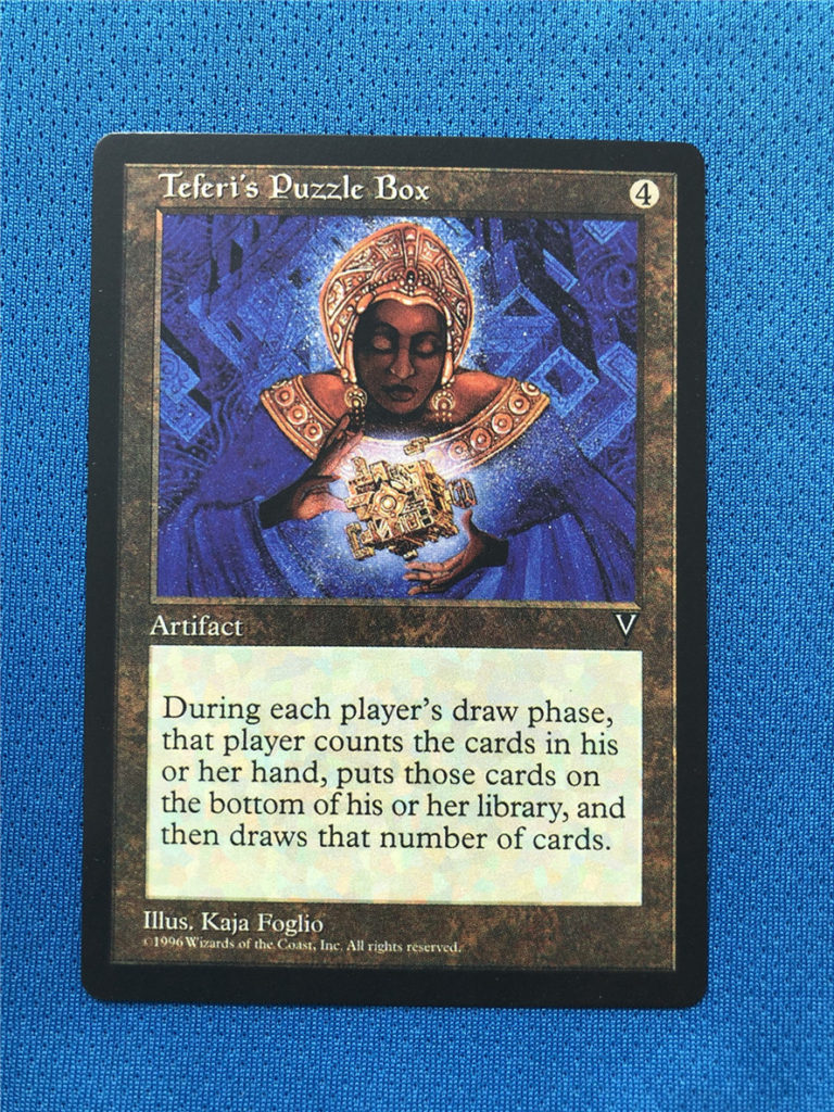 teferi’s puzzle box Visions mtg proxy MTG magic the gathering proxies ...