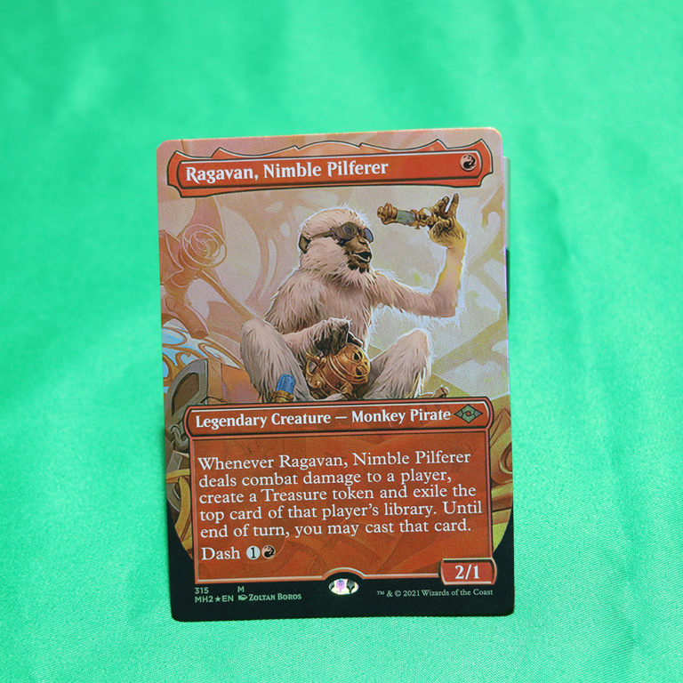 Ragavan, Nimble Pilferer extended art Modern Horizon 2 MH2 foil mtg ...