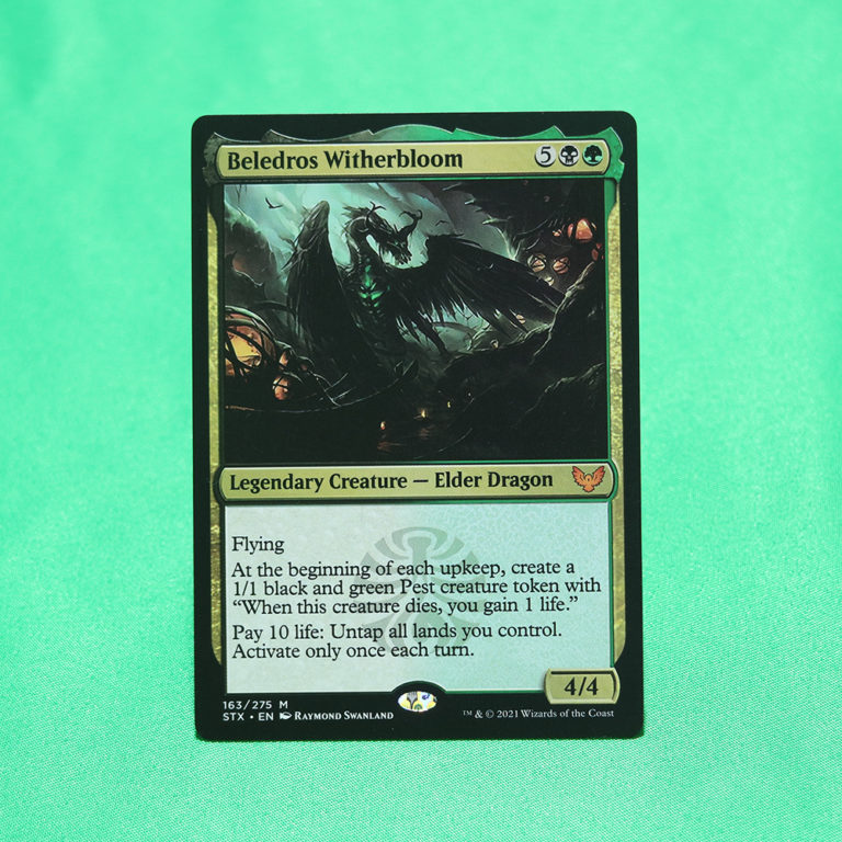 Beledros Witherbloom basic art STX Strixhaven: School of Mages mtg ...