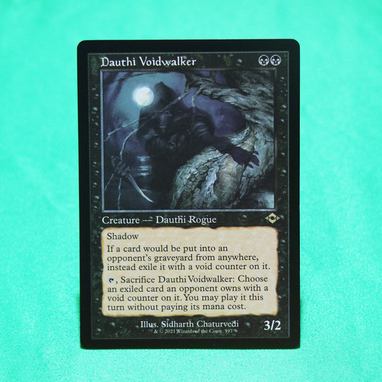Dauthi Voidwalker old art Modern Horizon 2 MH2 mtg proxy magic the ...