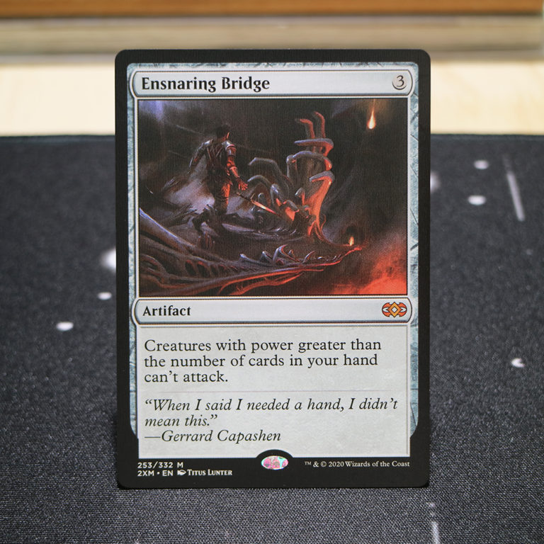 Ensnaring Bridge 2XM Double Masters mtg proxy magic the gathering ...