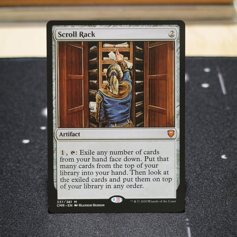 Scroll Rack Commander Legends (CMR) mtg proxy magic the gathering ...