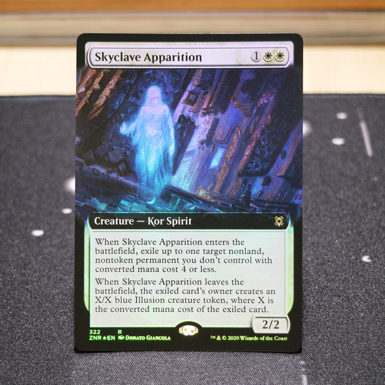 Skyclave Apparition extended art Zendikar Rising ZNR foil mtg proxy ...