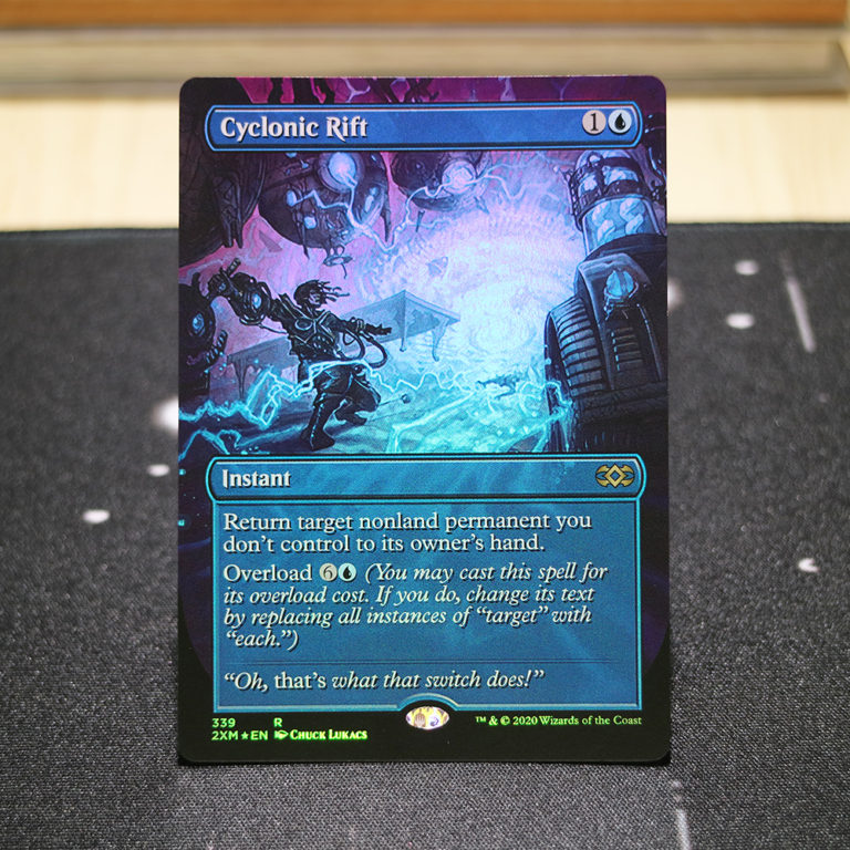 Cyclonic Rift Extended?Art 2XM?Double?Masters foil mtg proxy magic the ...