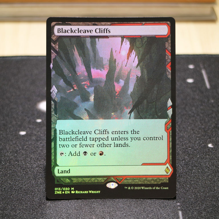 Blackcleave Cliffs ZNE Zendikar Rising Expeditions foil mtg proxy magic ...