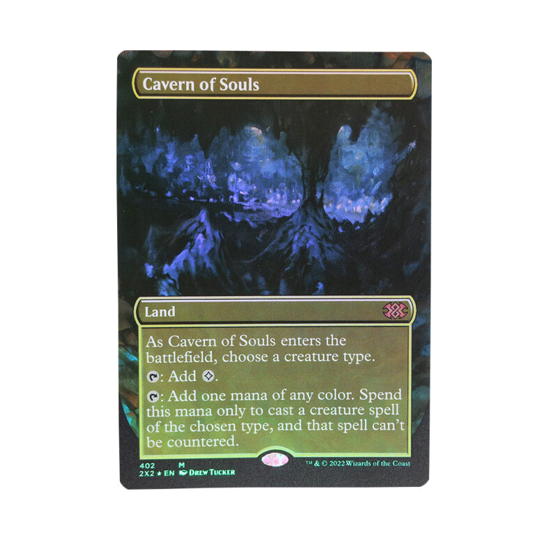 Cavern of Souls #402 English Double Masters 2022 (2X2) foil mtg proxy magic the gathering ...