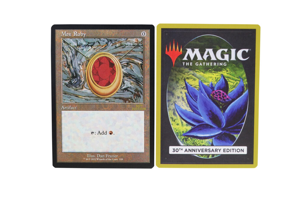 Mox Ruby 30th Anniversary Edition (30A) mtg proxy magic the gathering ...