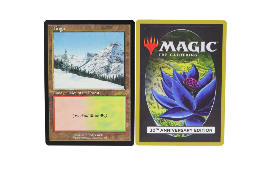 Taiga #575 30th Anniversary Edition (30A) mtg proxy magic the gathering proxies cards gp fnm ...