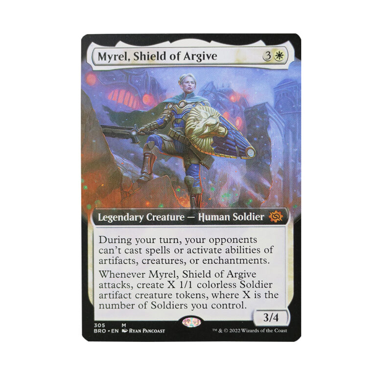 Myrel, Shield of Argive The Brothers’ War (BRO) mtg proxy magic the ...