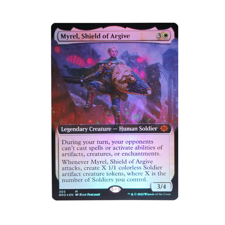Myrel, Shield of Argive The Brothers’ War (BRO) foil mtg proxy magic ...