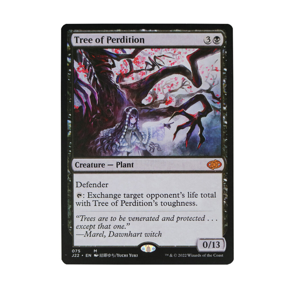 Tree of Perdition #075 Jumpstart 2022 (J22) mtg proxy magic the ...