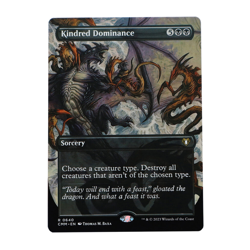 Kindred Dominance #640 Commander Masters (CMM) hologram – mtg proxy cards from $2.9, free ...