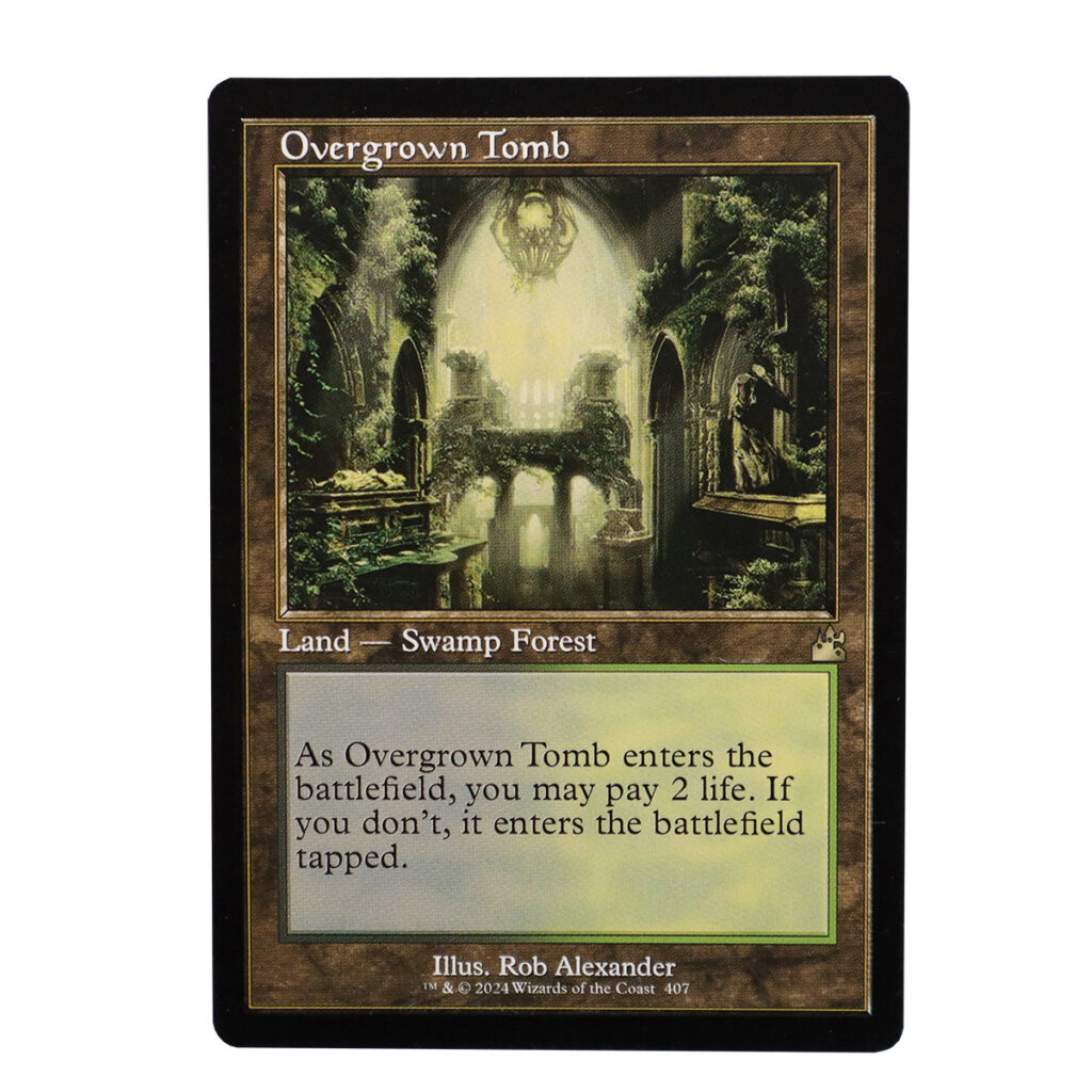 Overgrown Tomb Ravnica Remastered (RVR) Retro frame normal – mtg proxy ...