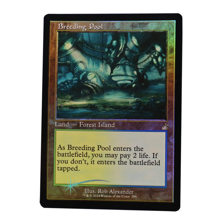 Breeding Pool Ravnica Remastered (RVR) Retro frame foil – mtg proxy ...