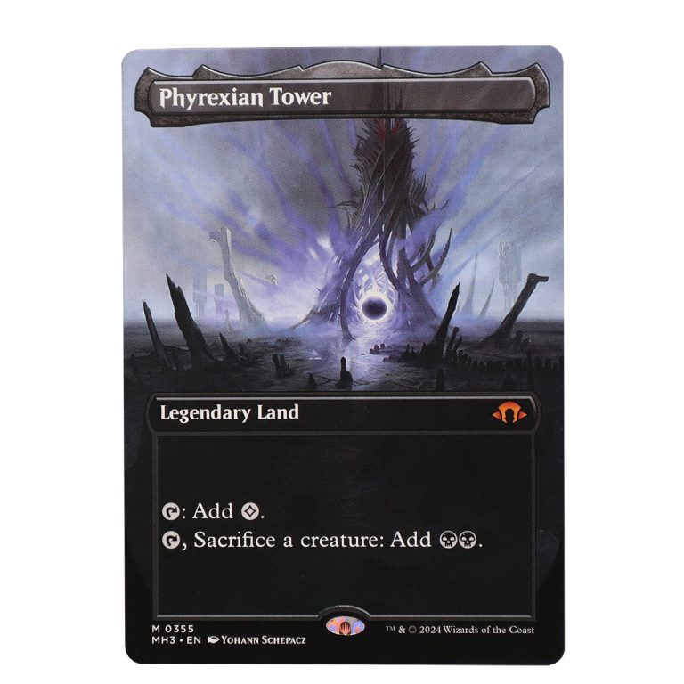 Phyrexian Tower #355 Modern Horizons 3 (MH3) hologram – mtg proxy cards ...