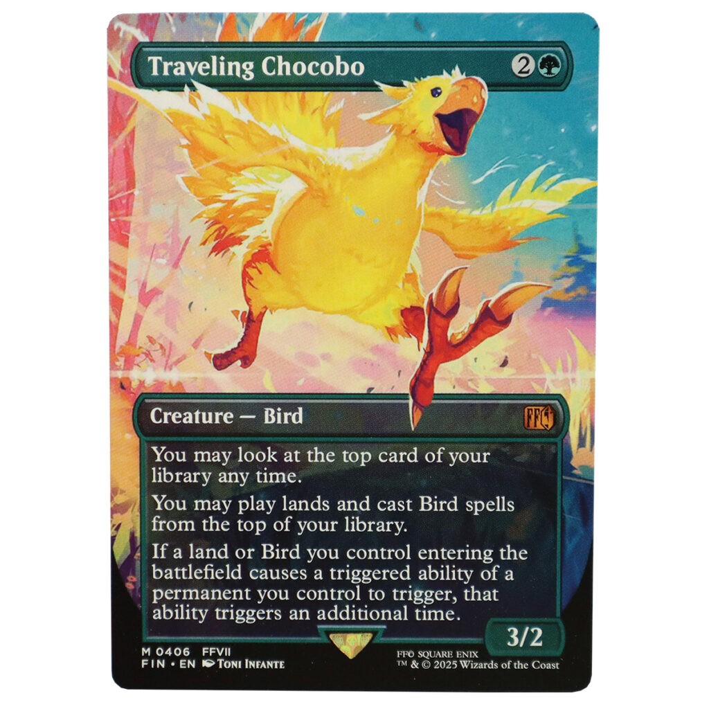 Traveling Chocobo #406 FIN hologram – mtg proxy cards from $2.9, free ...