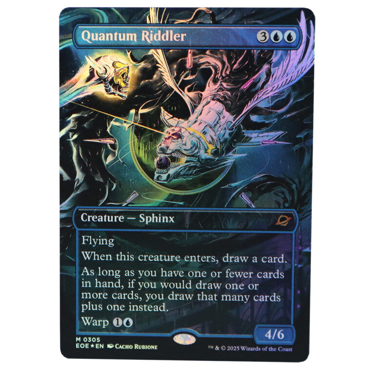 Quantum Riddler #305 EOE foil – mtg proxy cards from $2.9, free ...
