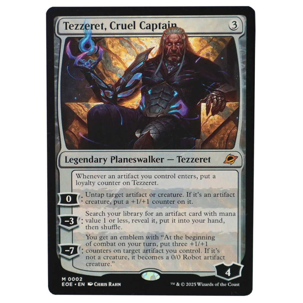 Tezzeret, Cruel Captain #2 EOE hologram – mtg proxy cards from $2.9 ...