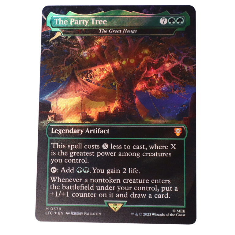 The Great Henge – The Party Tree #378 LTC surgefoil – mtg proxy cards ...