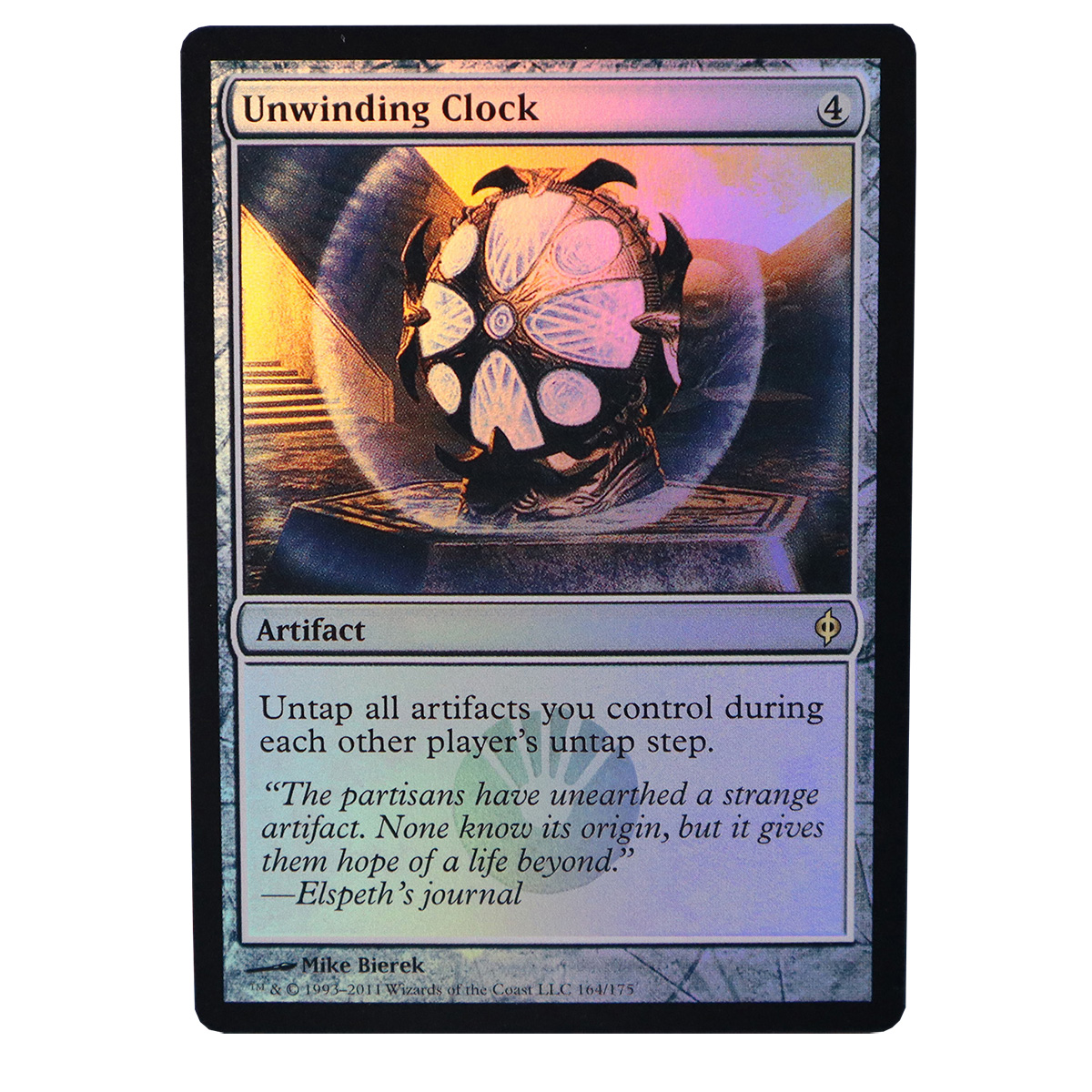 Unwinding Clock #164 NPH foil – mtg proxy cards from $2.9, free ...